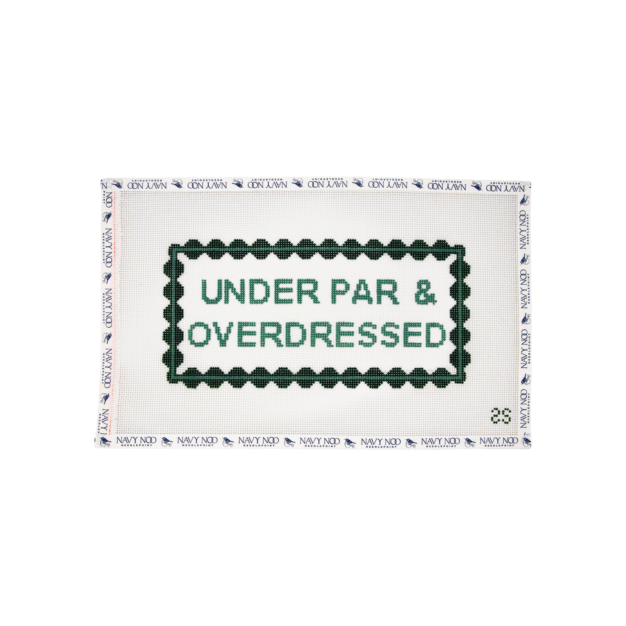 Under Par & Overdressed – Navy Noo