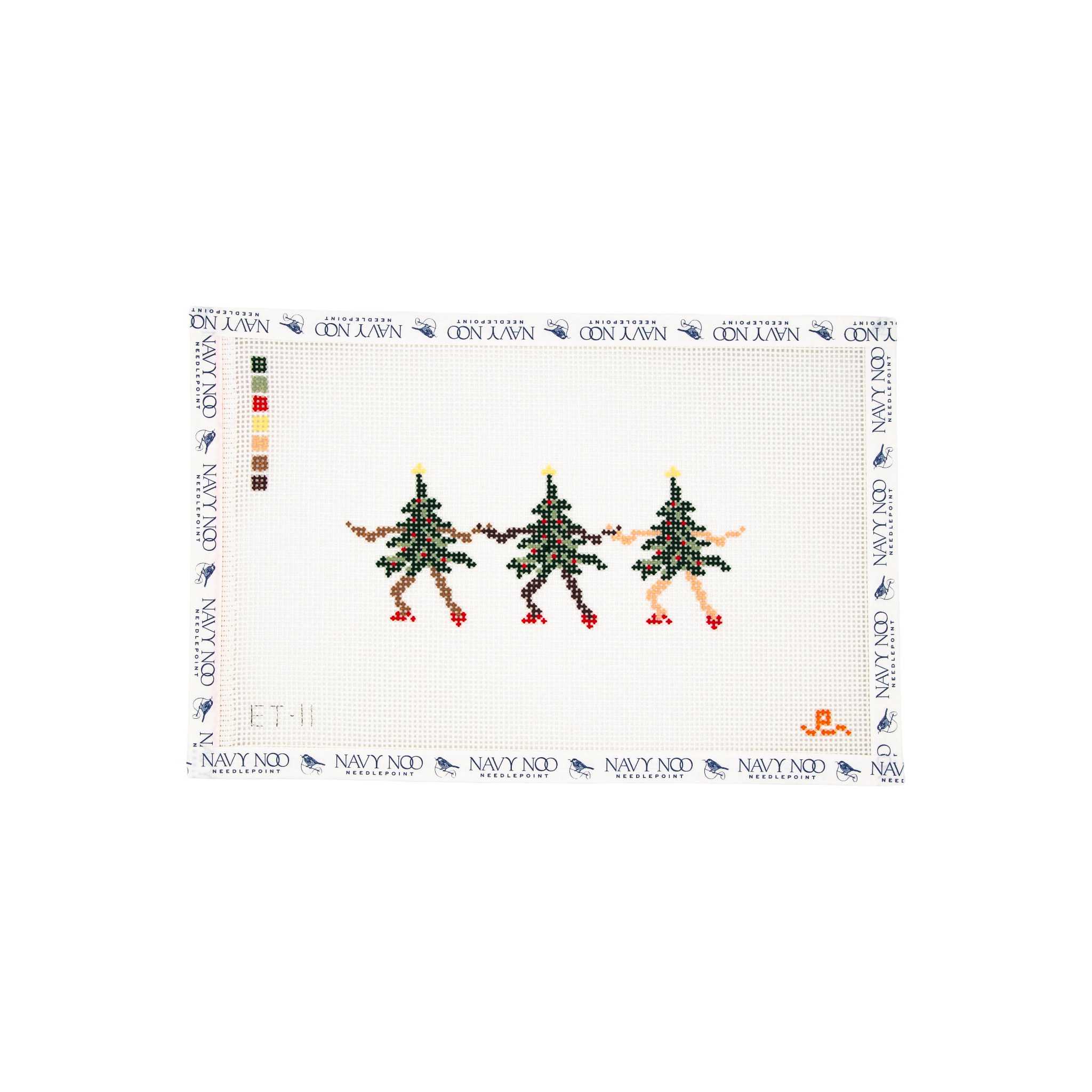 Dancing Trees – Navy Noo