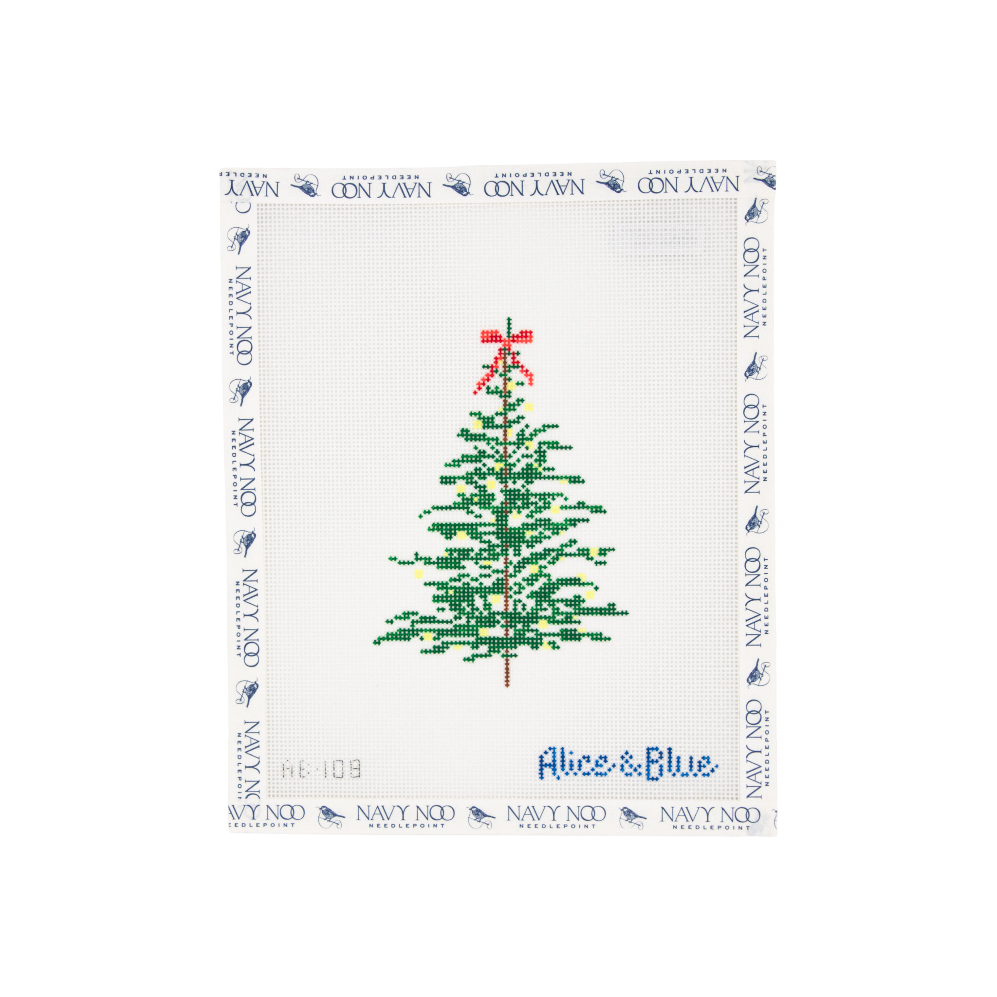 Rustic Spruce Christmas Tree – Navy Noo