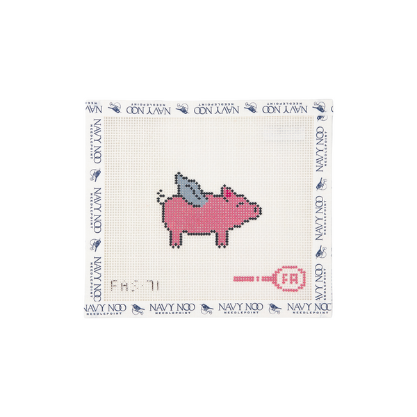 Mini Flying Piggie – Navy Noo