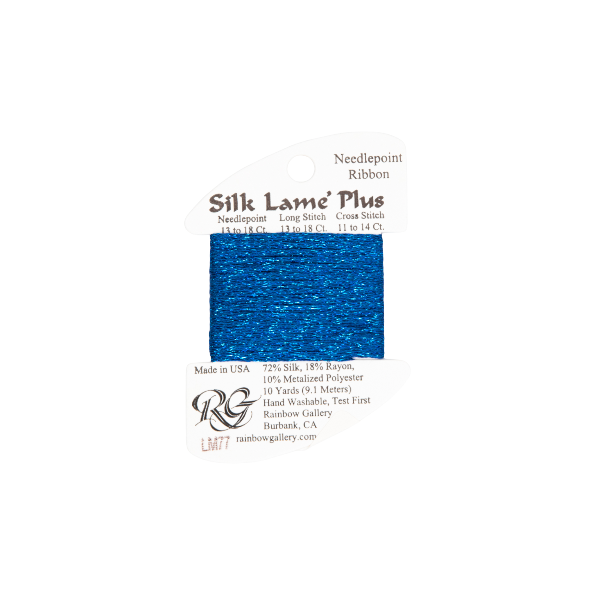Silk Lame Braid Plus LM77 Royal Blue – Navy Noo